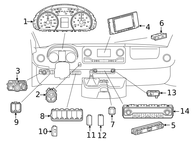 2019-2021 Mercedes-Benz Instrument Cluster 9079005909 | MB Parts Center