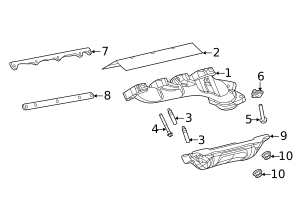 2019-2023 Mopar Manifold Stud 6512787AA | AutoNationParts.com