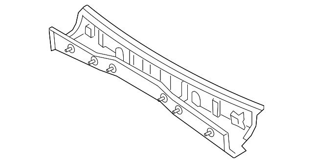 2016-2023 Toyota Tacoma Cowl Top Panel 55700-04330 | Toyota Parts Center