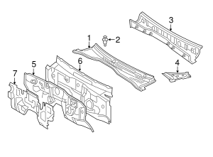 55101-04520 - Dash Panel - 2016-2023 Toyota Tacoma | OEM Genuine Toyota ...