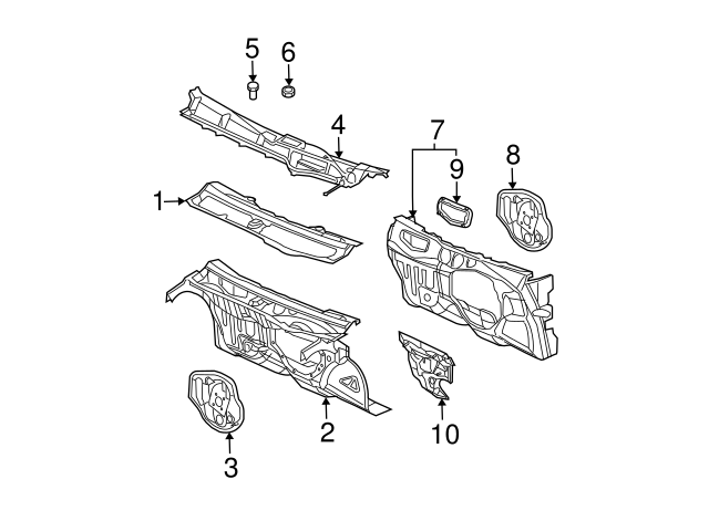 2003-2007 Saturn Ion Housing 22672176 | Auto Parts Express