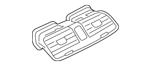 8U1-820-951-E-SXI - Center Outlet 2016-2018 Audi | Audi OEM Parts