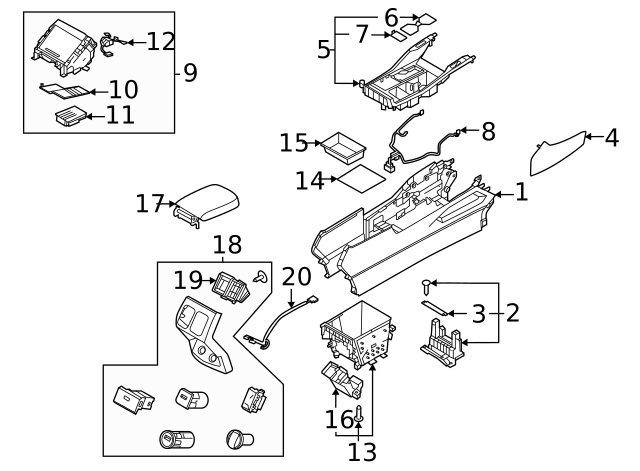 2021-2023 Kia Sorento Duct 97020-R5000 | TascaParts.com