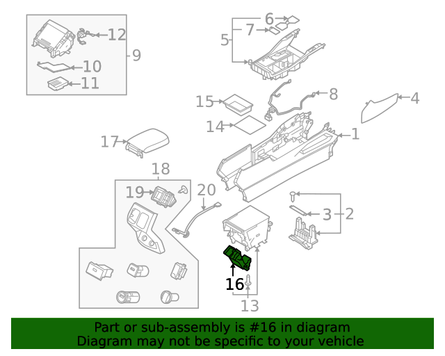 97020-R5000 - Duct 2021-2022 Kia Sorento | Kia.Parts Store