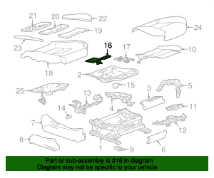 2016-2020 Cadillac CT6 Airbag Front Passenger Presence Module with ...