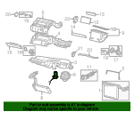 2005-2023 Toyota Tacoma HVAC Blower Motor Resistor (Lower) 87138-04070 ...