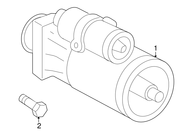 Genuine Starter for 2006-2007 Saab 9-7x | Part# 89017846 | Over 30% Off ...