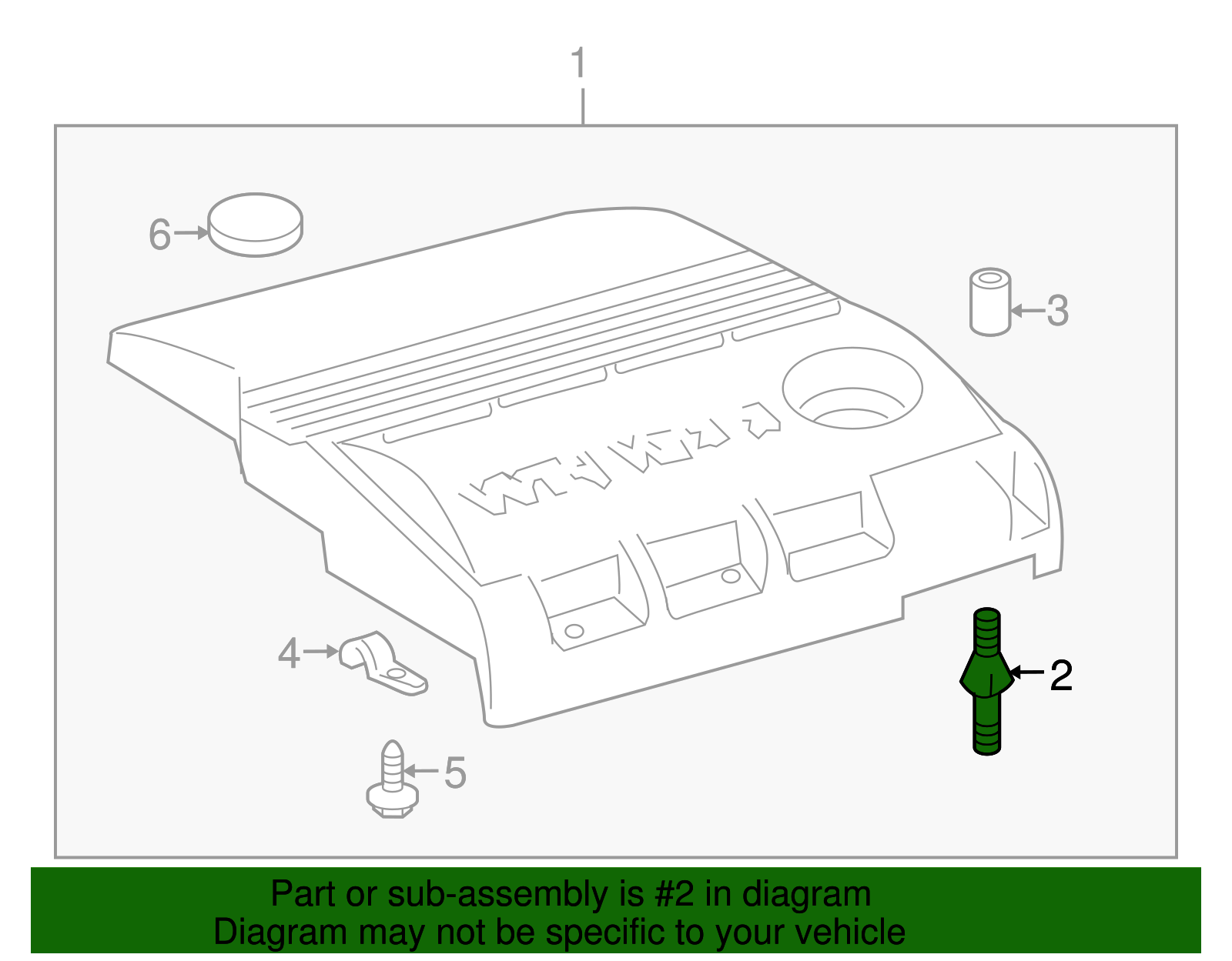 90080-12003 - 2001-2008 Toyota - Engine Cover Bolt | Sparks Parts