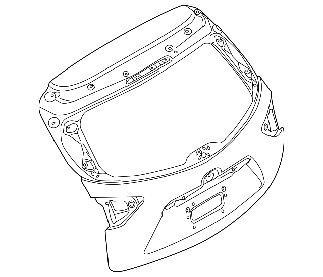 2013-2016 Mazda CX-5 Lift Gate KDY5-62-02XD | OEM Parts Online