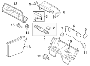 1999-2013 Porsche 911 Air Deflector 997-561-125-02-01C | Sunset Porsche ...