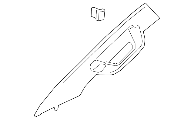 2023-2025 GM Windshield Pillar Trim 86526028 GM | GMPartsDirect.com