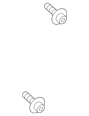 11519383 GM Body B-Pillar Trim Panel Bolt | GM Parts Store