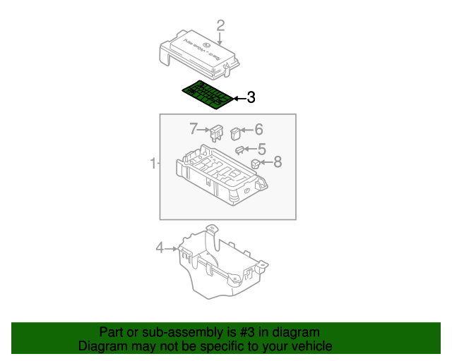 0K52W-66761 - Label 2002-2005 Kia Sedona | Kia.Parts Store