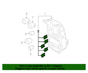 2006-2014 Hyundai Mini Fuse 18980-04819 | Hyundai Wholesale Direct