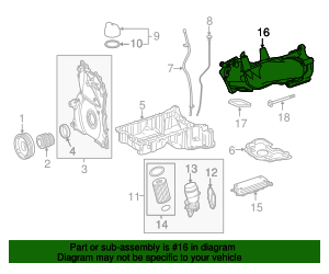 642-090-83-37 - Engine Intake Manifold 2016-2017 Mercedes-Benz ...