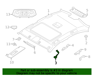 51447433281 - 2019-2023 BMW Baffle Plate (51-44-7-433-281) | BMW of ...
