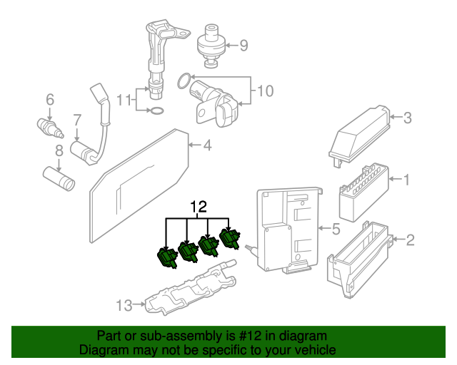 1997-2005 GM Coil (Replaces Part Number 12558948) 19421259 GM ...