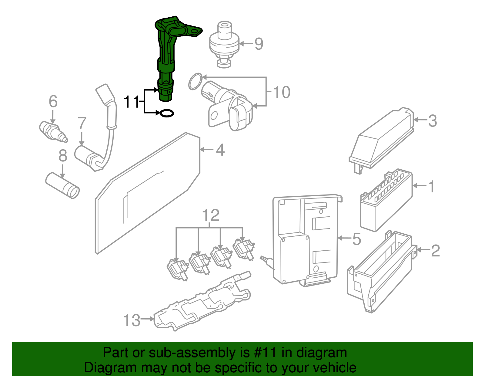 1999-2007 GM Camshaft Position Sensor 19420911 | Chevy Parts Pros