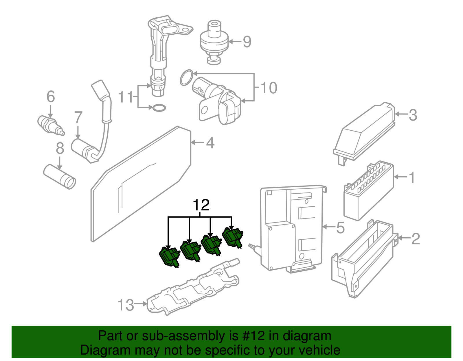 1997-2005 GM Coil (Replaces Part Number 12558948) 19421259 GM ...