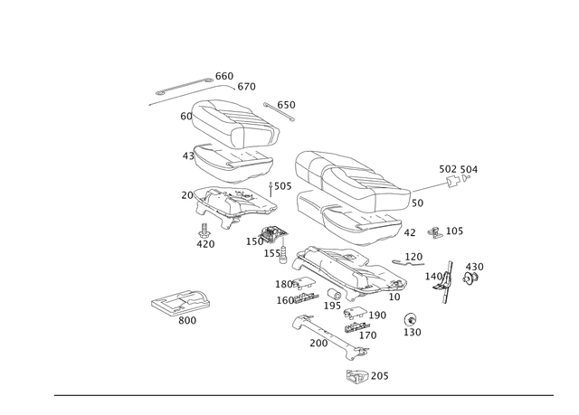 1960-2011 Mercedes-Benz Unlocking 203-920-22-72 | Mercedes-Benz Parts