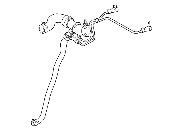 Genuine Upper Hose for 2006-2009 Land Rover Range Rover Sport | Land ...