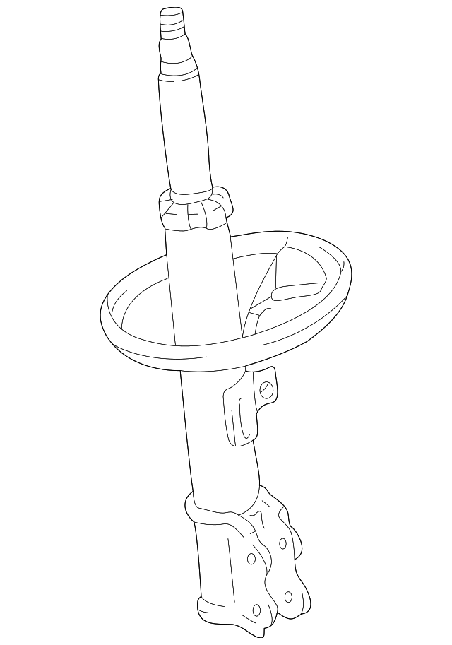 48520-A9220 - Strut - 2004-2009 Lexus | My L Parts