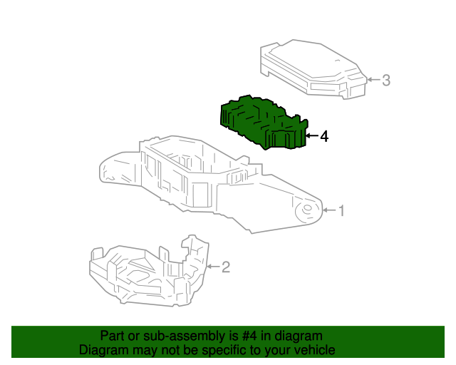 2018-2022 Toyota C-HR Relay Box 82660-F4060 | Toyota Parts Center