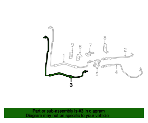 166-500-05-72 - Lower Pipe 2012-2016 Mercedes-Benz | AutoNationParts.com