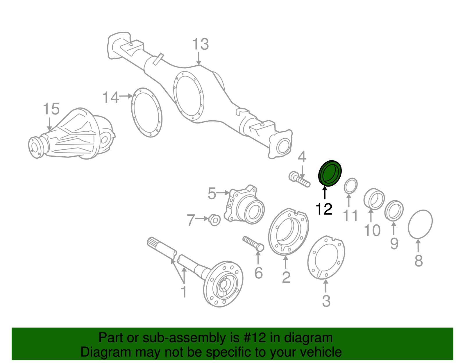 2007-2025 Toyota Hub & Bearing Seal 90310-A0004 | Retail Performance ...