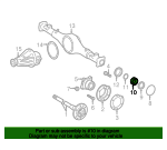 42423-34040 - Hub & Bearing Retainer - 2007-2020 Toyota | Conicelli ...