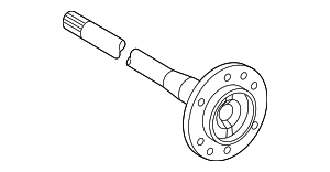 2007-2021 Toyota Tundra 2007-2021 Toyota Tundra - Axle Shaft 42311 ...