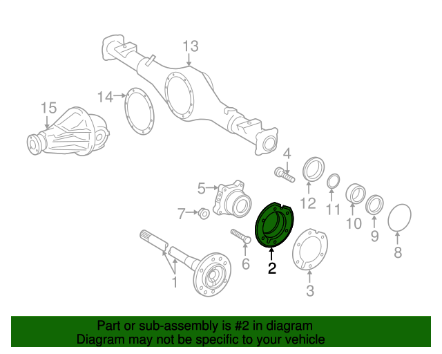 42441-34020 - Oil Slinger 2007-2021 Toyota | Ourisman Toyota Parts
