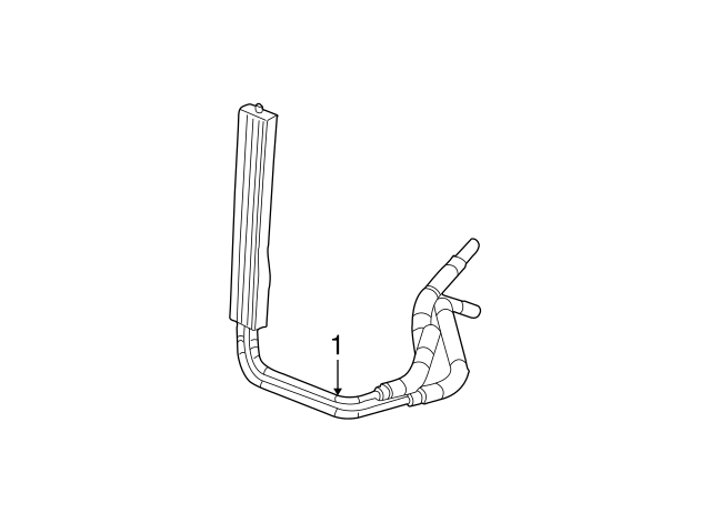 1999-2013 GM Power Steering Fluid Cooler 25895896 GM | GMPartsDirect.com