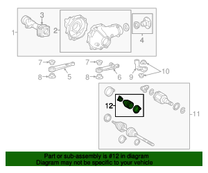 2005-2023 Toyota Tacoma Boot Kit 04428-04010 | Toyota Parts Center