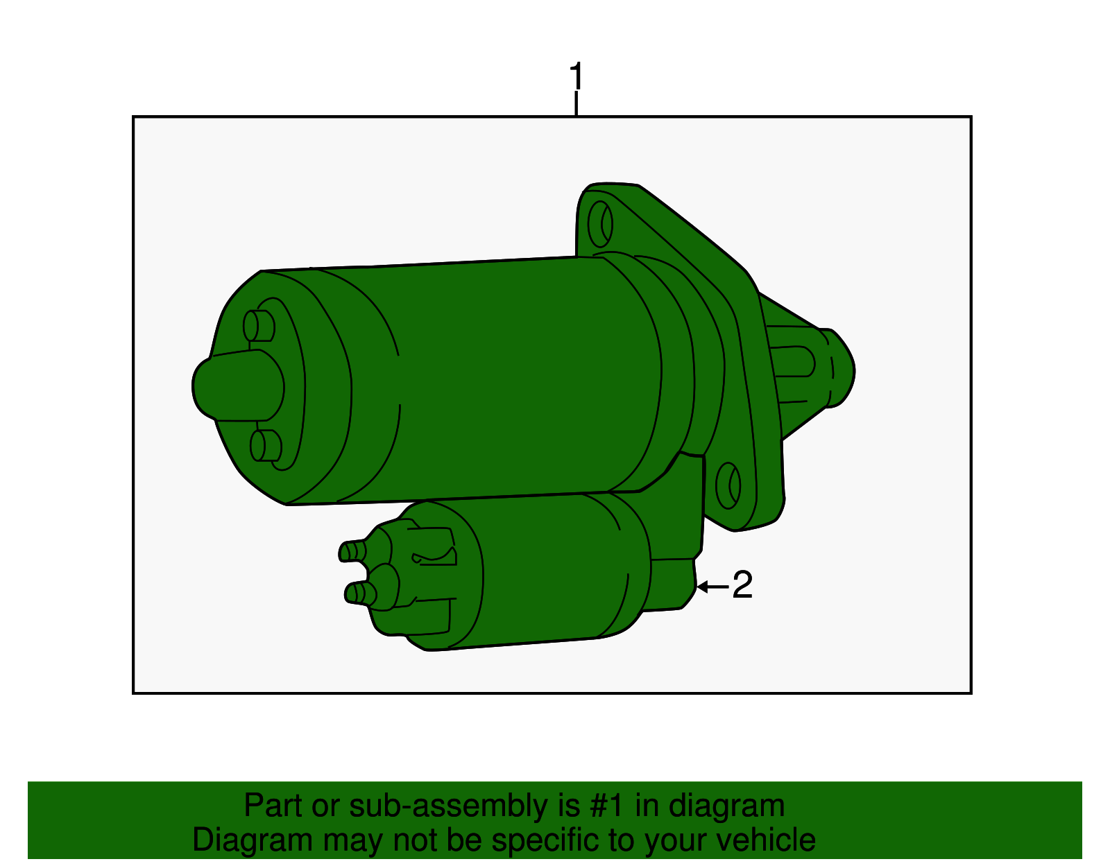 28100-50070-84 - Starter 1998-2002 Toyota | Fred Haas Toyota Parts