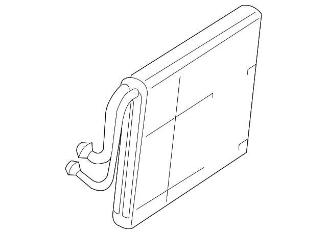 2015-2017 Mercedes-Benz Evaporator Core 205-830-78-00 | MB OEM Parts