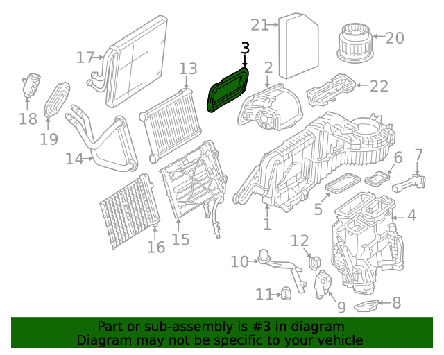 205-830-18-03 - Intake Duct Seal 2015-2021 Mercedes-Benz | Mercedes ...