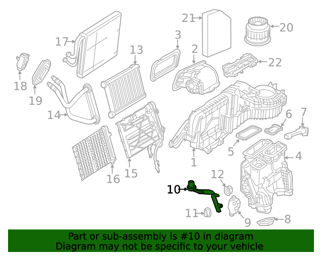 2015-2016 Mercedes-Benz Drain Hose 205-832-00-23-28 | MB Parts Center
