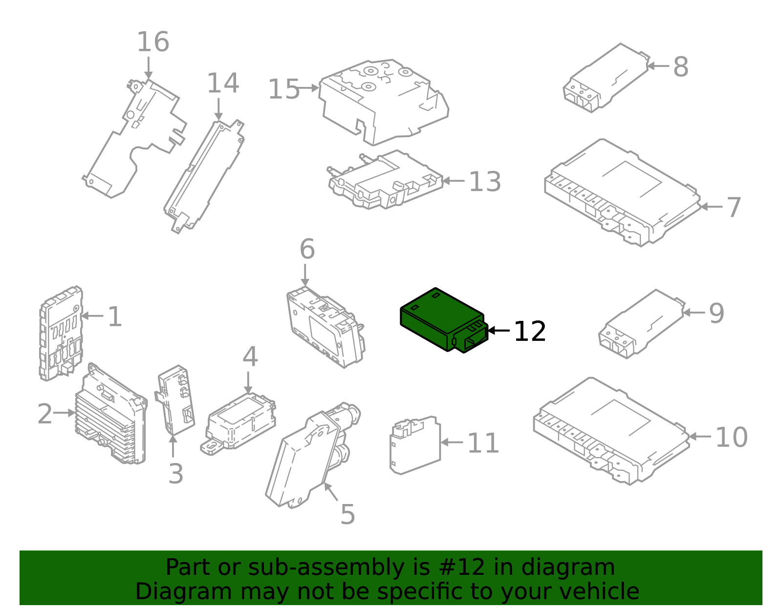 61-35-5-A11-2E7 - 2019-2024 BMW X5 - Control Module | BMWPartsHub