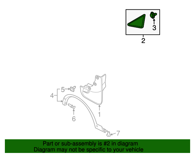 2015-2019 Lincoln MKC Molding EJ7Z-16004-BA | OEM Parts Online