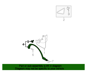 2015-2019 Lincoln MKC Molding EJ7Z-16268-AA | OEM Parts Online