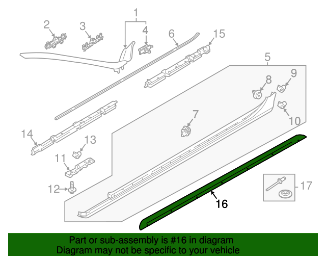2017-2022 Volvo V90 Cross Country Protect Plate 31408773 | OEM Parts Online