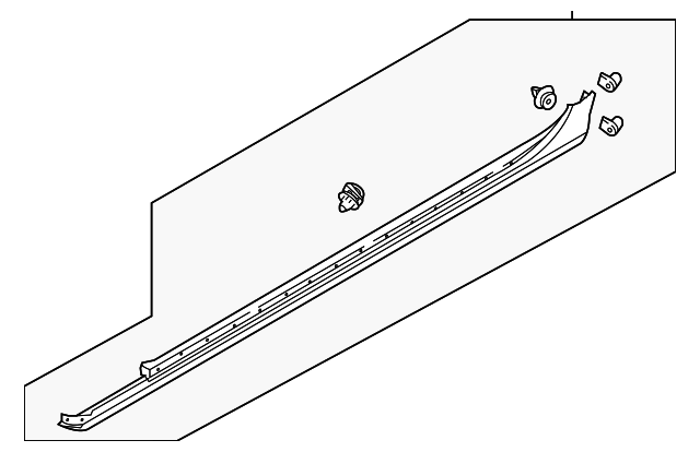 31420911 - Rocker Molding - 2017-2020 Volvo V90 Cross Country | Volvo ...