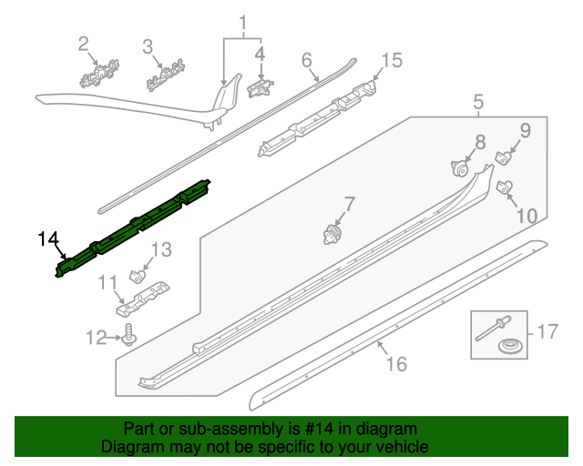 31386129 - Front Bracket - 2017-2020 Volvo | Volvo OEM Parts Direct