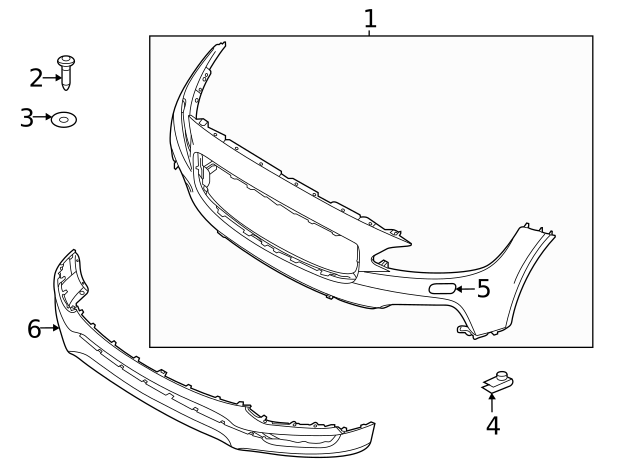 2017-2020 Volvo Bumper Cover 39844304 | OEM Parts Online