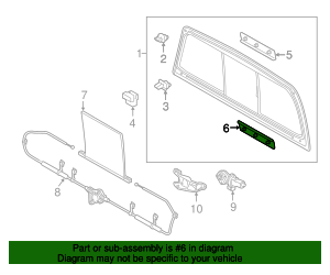 75575-0C020 - Molding - 2009-2020 Toyota Tundra | Nucar Toyota of North ...