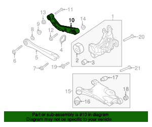2016-2024 Volvo Upper Control Arm 31360584 | OEM Parts Online