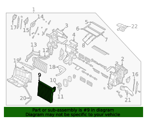 97139-L1001 - Evaporator Core 2021-2025 Kia K5 | Kia.Parts Store