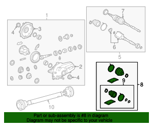 2013-2024 Lexus Boot Kit 04427-30090 | OEM Parts Online