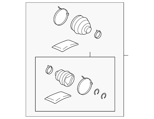 2013-2024 Lexus Boot Kit 04427-30090 | OEM Parts Online